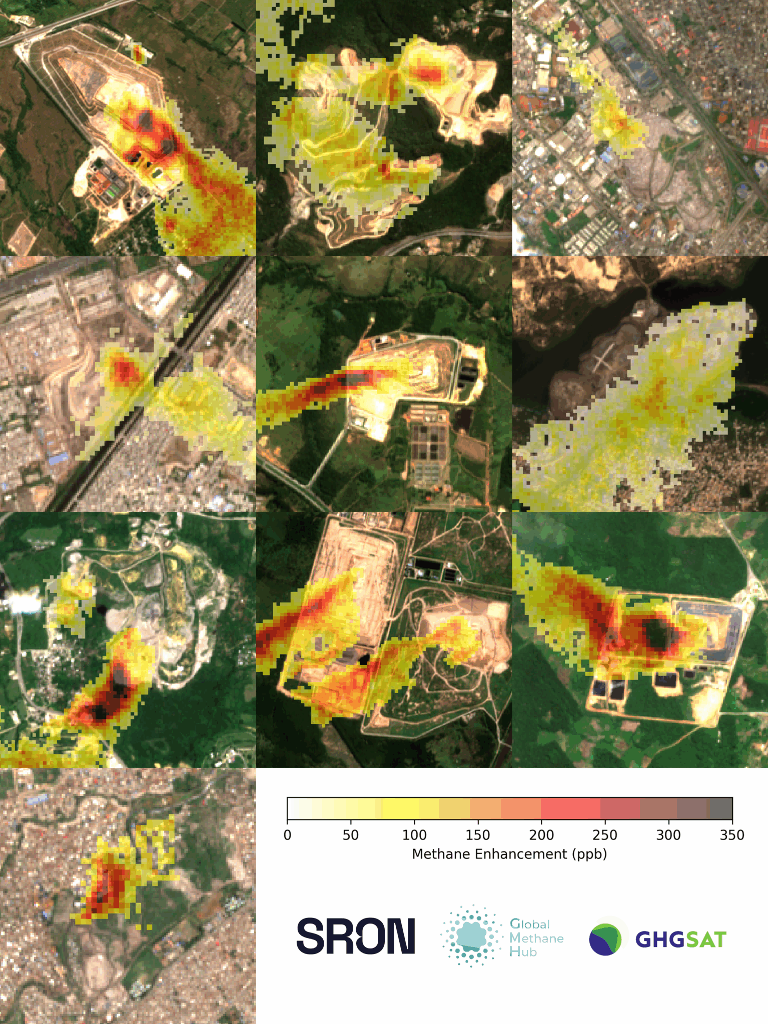 New methane satellite data supporting waste emission mitigation now publicly available - SRON ...
